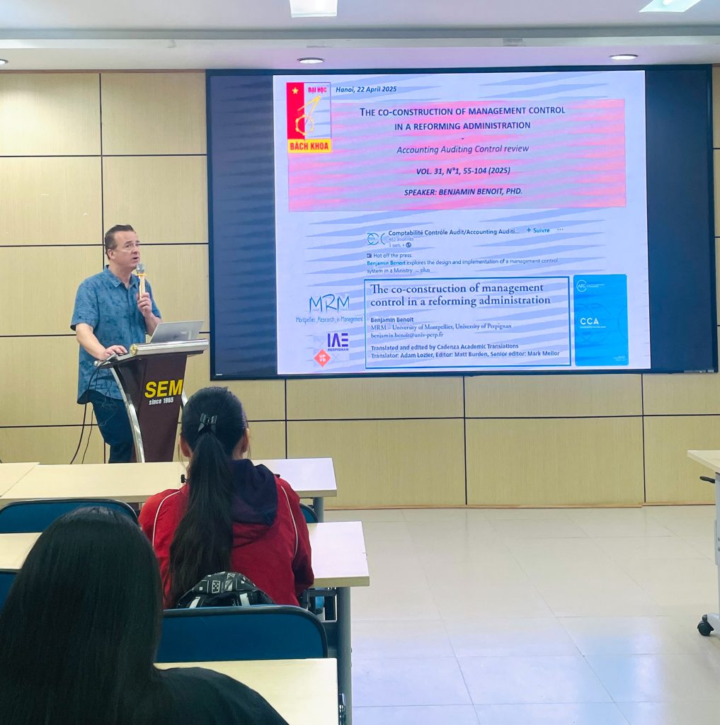 RECAP SEMINAR: SỰ PHỐI HỢP XÂY DỰNG HỆ THỐNG KIỂM SOÁT QUẢN LÝ TRONG ...